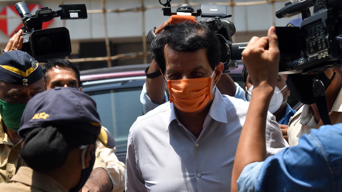 Antilia bomb scare case | SC grants 3 weeks interim bail to ex-cop Pradeep Sharma - The Hindu